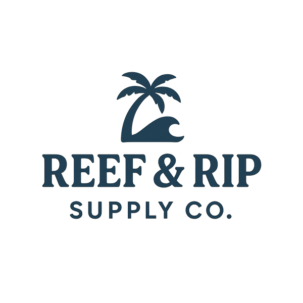 Reef & Rip Whale & Hibiscus Circle Logo Tee – Coastal Surf Design 🌊🐋🌺 ...